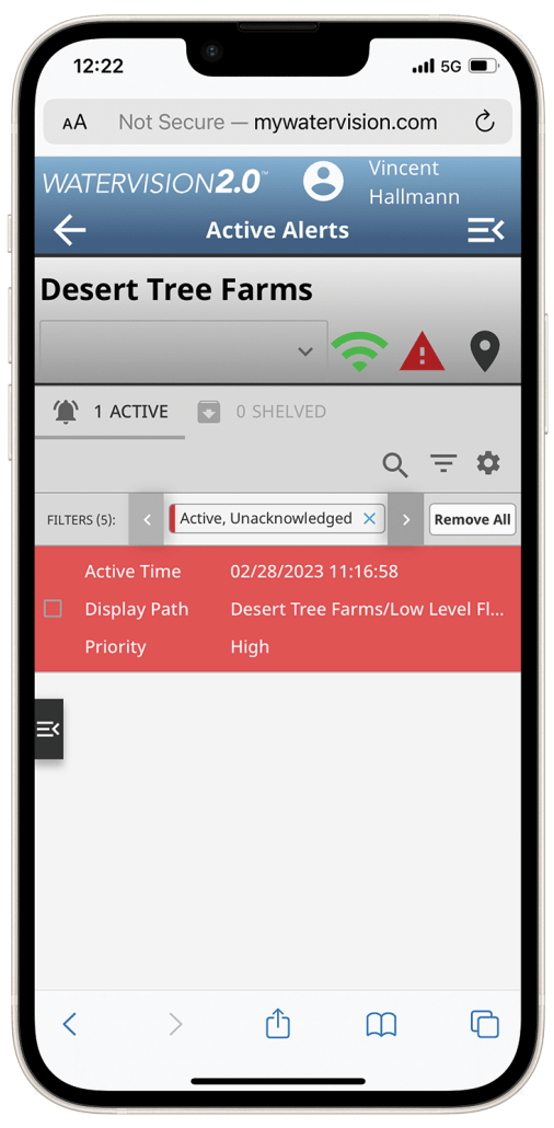 Watertronics Watervision 6 | Web-Based Telemetry for Water Harvesting Systems