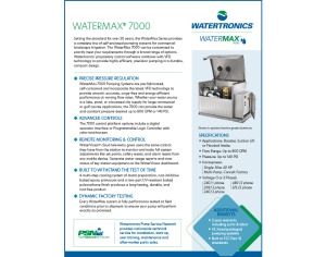 Watertronics | Literature
